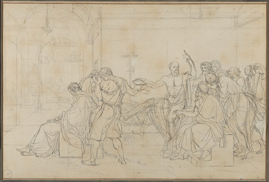 Story behind the art-The Death of Socrates - RTF
