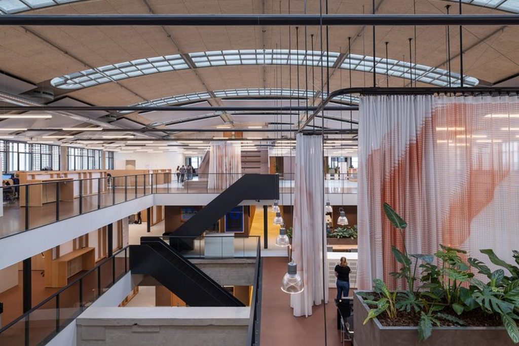Postal warehouse transformed into "monumental" offices by KCAP and ...