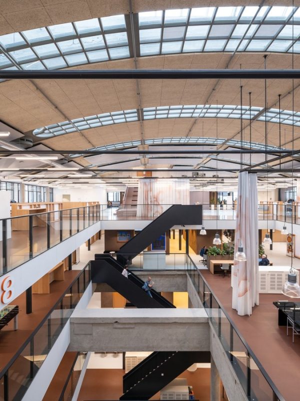 Postal warehouse transformed into "monumental" offices by KCAP and ...
