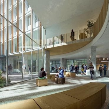 New French Asylum Courts That will Inspire Safety in Montreuil designed ...