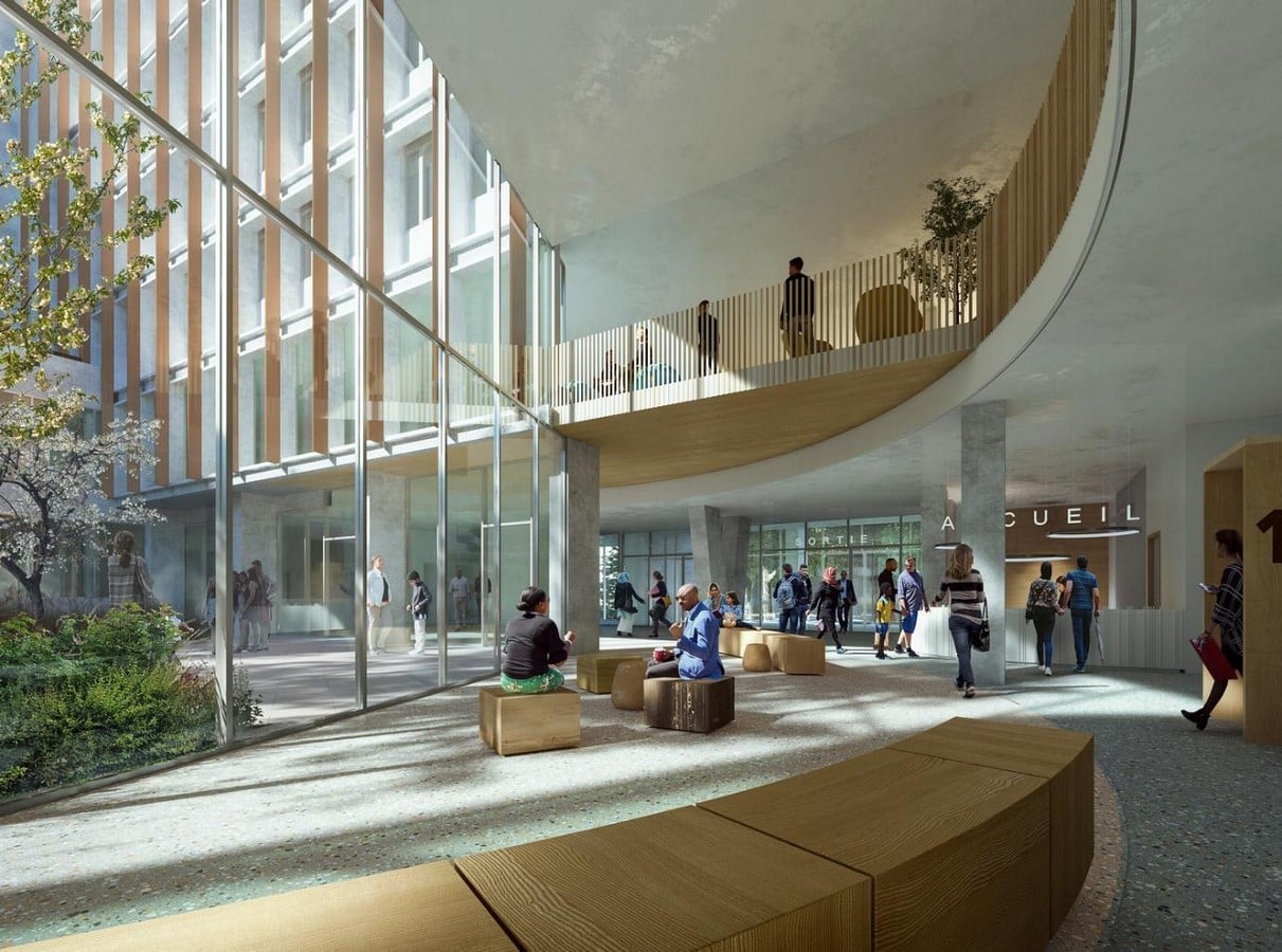 New French Asylum Courts That will Inspire Safety in Montreuil designed ...