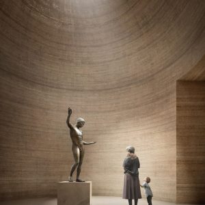 Rammed-earth extension for Athens museum designed by David Chipperfield ...