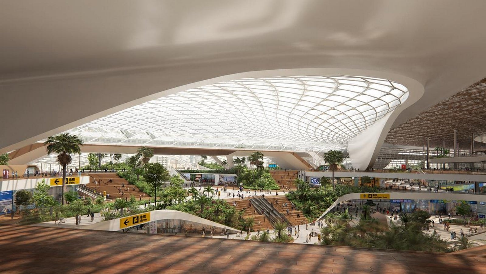 The Airport East Integrated Hub by UN Studio - RTF | Rethinking The Future