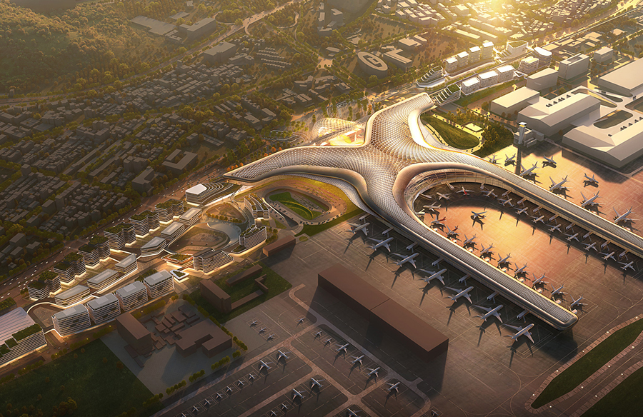 The Airport East Integrated Hub by UN Studio - RTF | Rethinking The Future