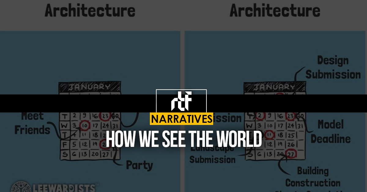 How we see the world - RTF | Rethinking The Future