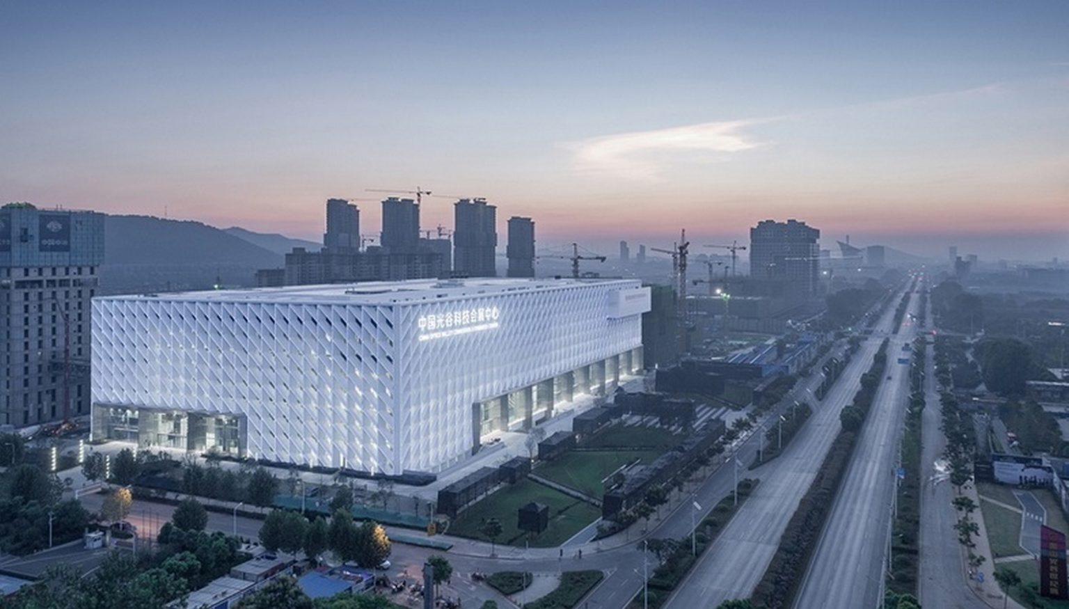 China Optics Valley Convention and Exhibition Center by WSP Architects ...