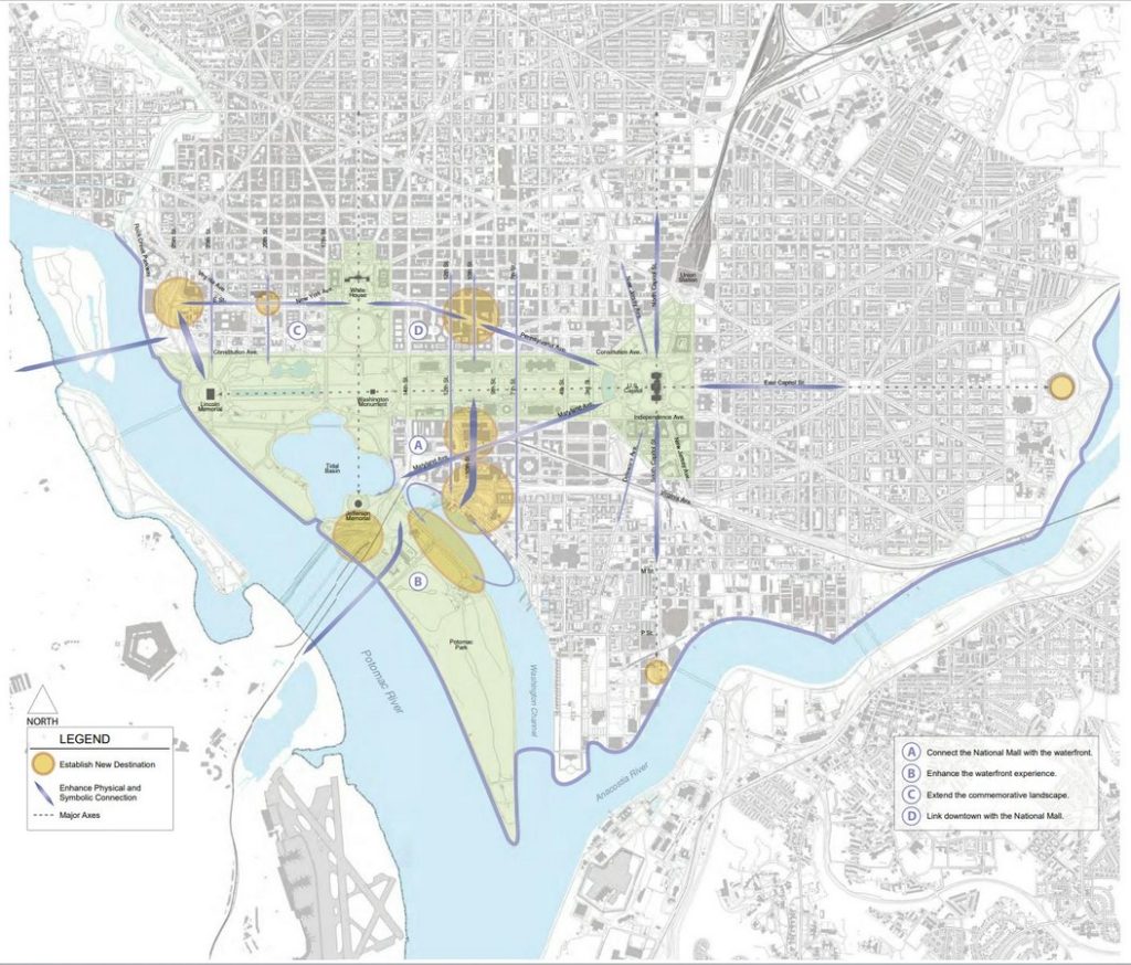 Washington Monumental Core Framework Plan by AECOM - RTF | Rethinking ...