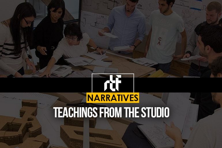 Teachings from the studio - RTF | Rethinking The Future