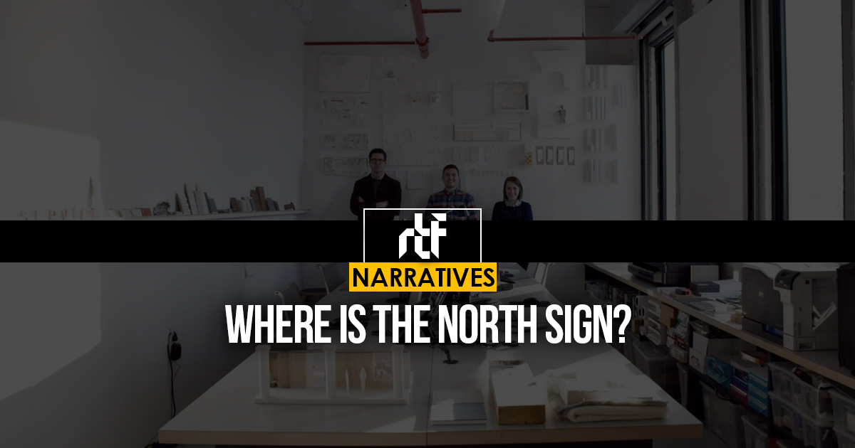 Where is the north sign? - RTF | Rethinking The Future
