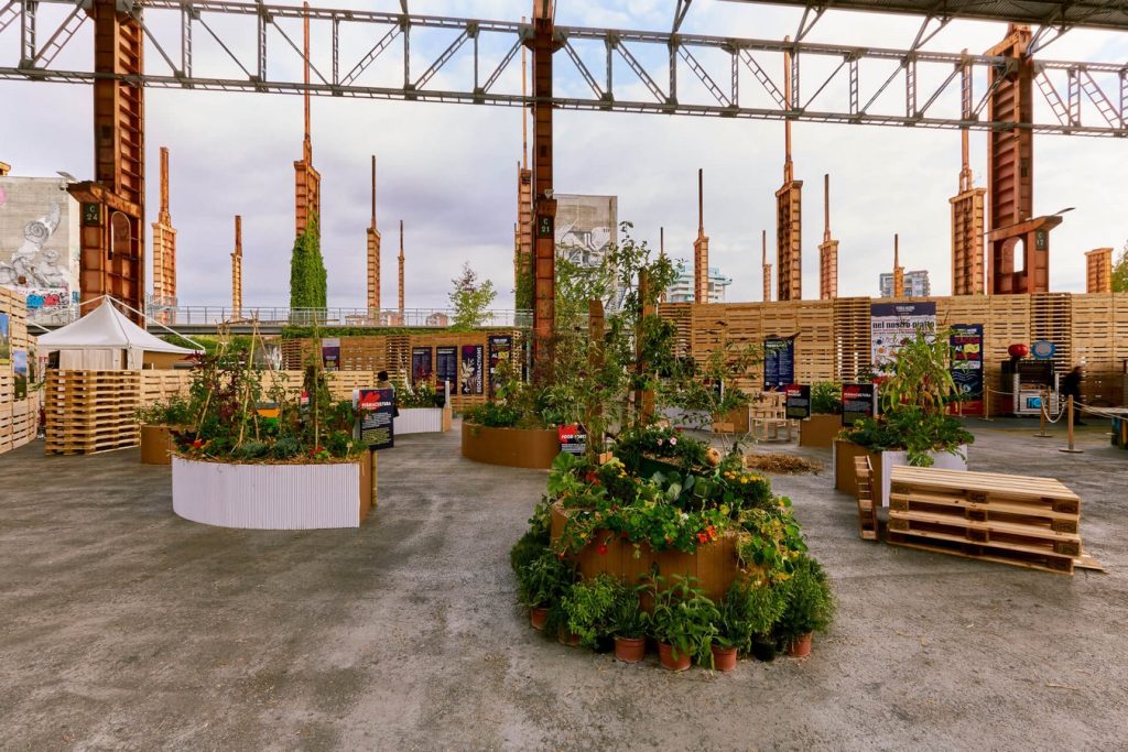 Slow Food Pillars Area by Unoazero Studio - RTF | Rethinking The Future