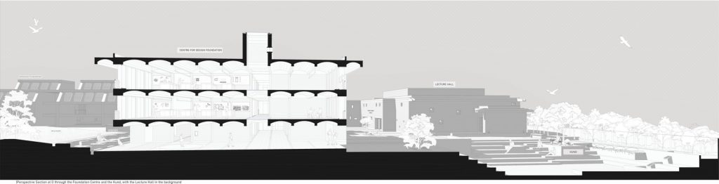 Foundation Centre, Lecture Hall, and Kund at CEPT University by CCBA ...
