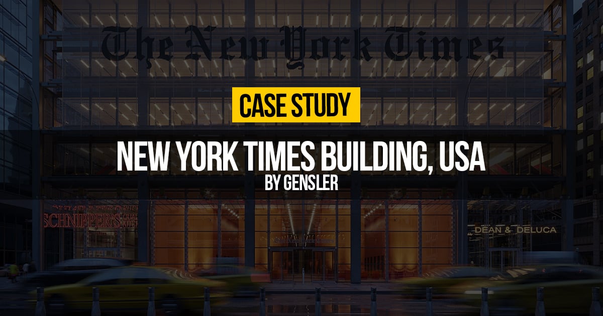 New York Times Building, USA by Gensler - RTF | Rethinking The Future