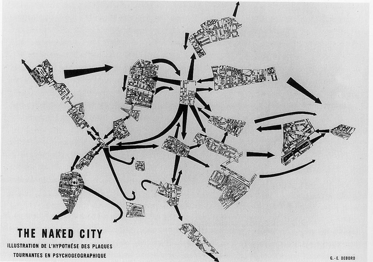 The Situationists and mapping the city - RTF | Rethinking The Future