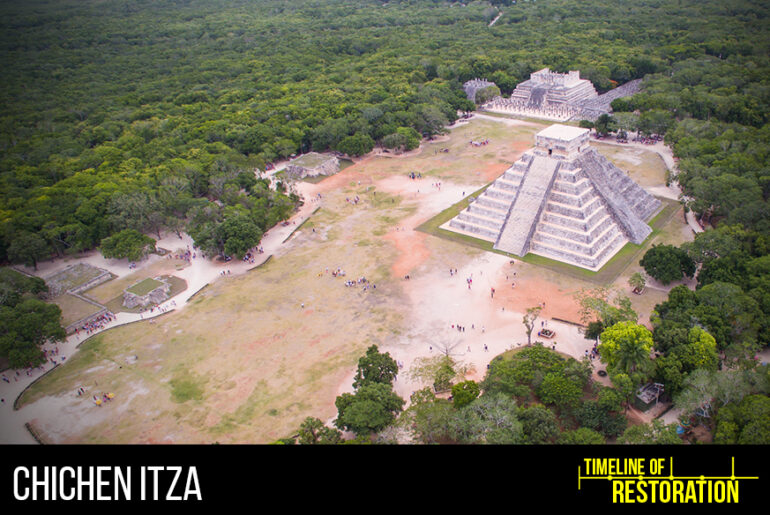 Timeline of restoration: Chichen Itza (Mexico) - RTF | Rethinking The ...
