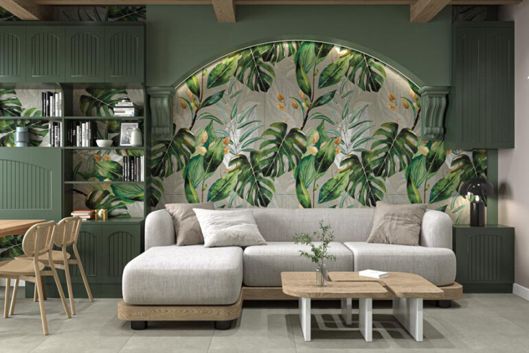 Tropical Design Wall Tiles Collection by Antica Ceramica - RTF ...