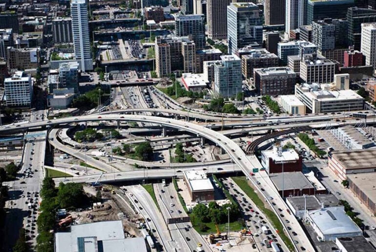 Jane Byrne Interchange (The Circle Interchange), USA: A Marvel of ...