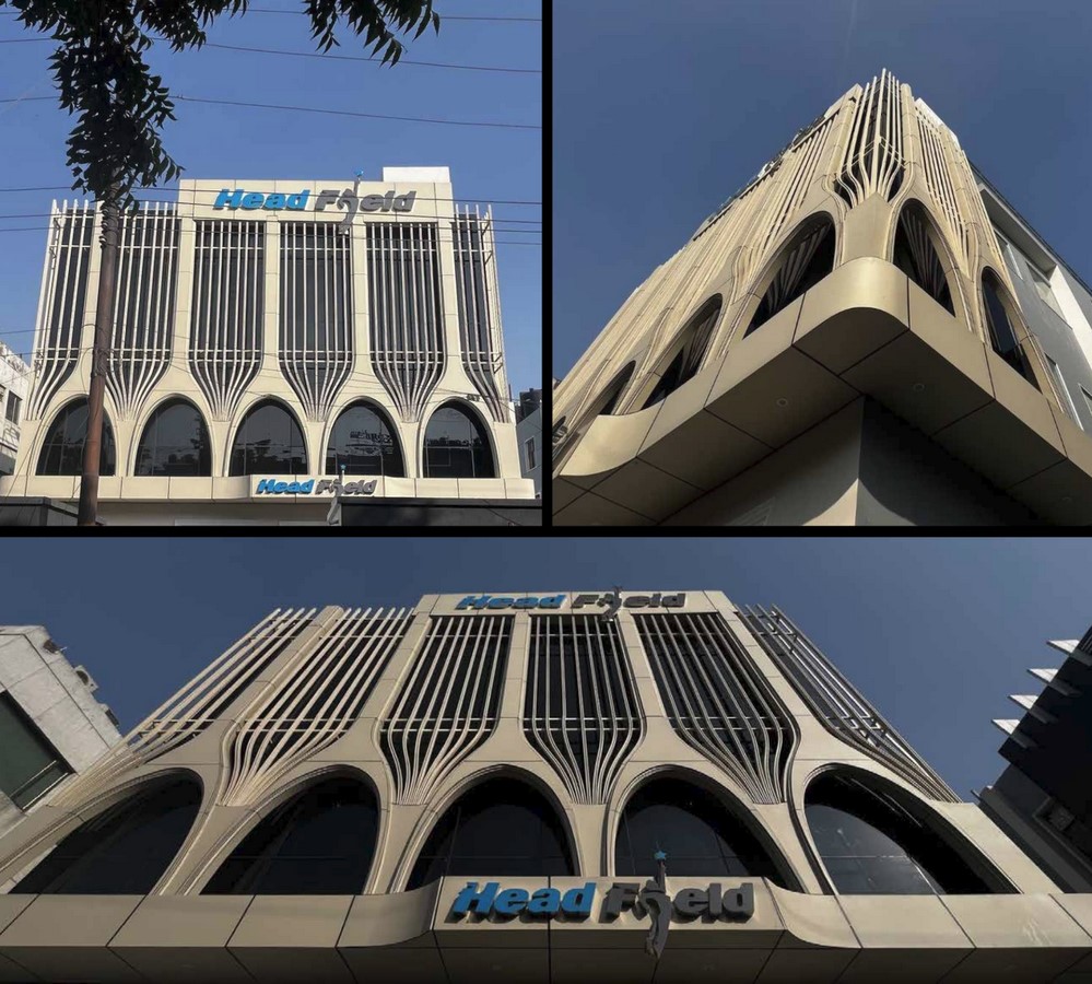 Head Field Office Facade by rat[LAB] - RTF | Rethinking The Future