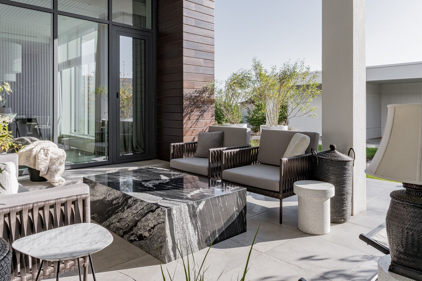 Modern house with 2 terraces by Interior designer Lesya Pechenkina ...