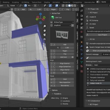 BlenderBIM: openBIM And Open-Source for Building Information Modeling ...
