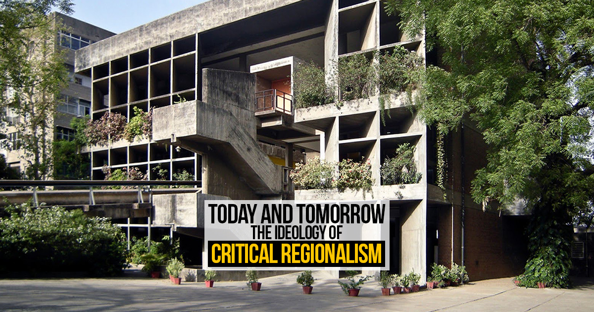 Today and Tomorrow: The ideology of Critical regionalism - RTF ...