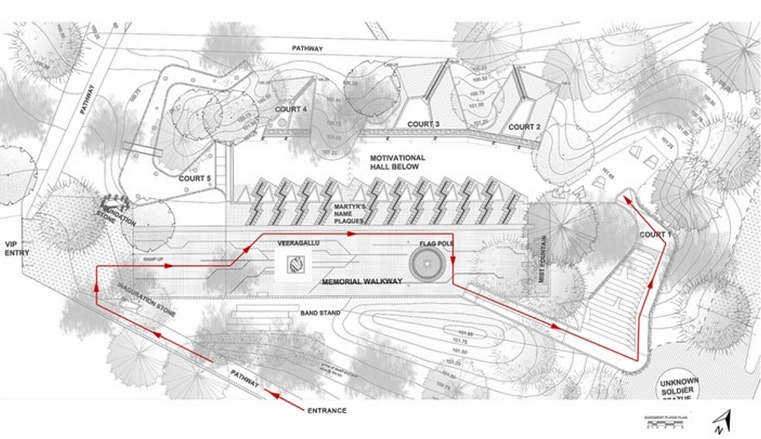 Rashtriya Sainik Smarak by Mathew and Ghosh Architects - RTF ...