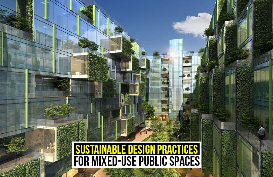 Sustainable Architecture Design Mix Use Conversion Of A Logistics