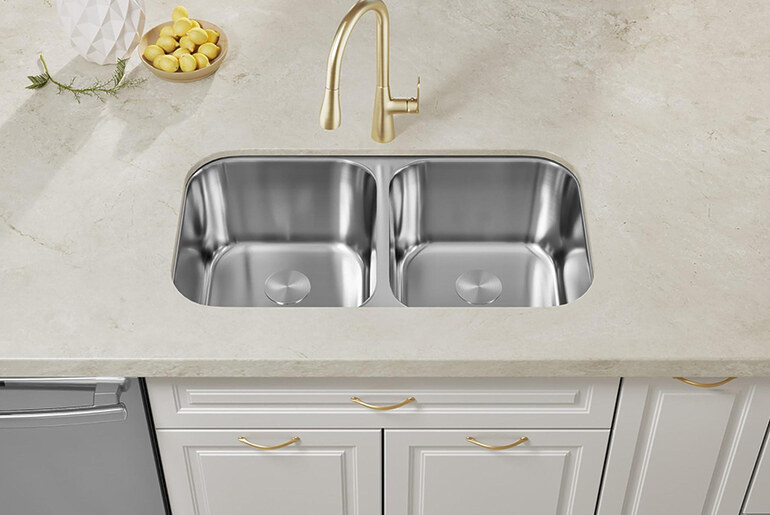 Double Bowl Kitchen Sinks: The Versatile Option for Affordable High ...