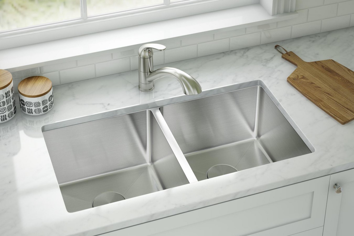 Double Bowl Kitchen Sinks: The Versatile Option for Affordable High ...