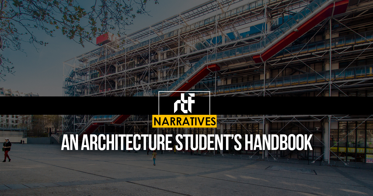 An architecture student’s Handbook - RTF | Rethinking The Future