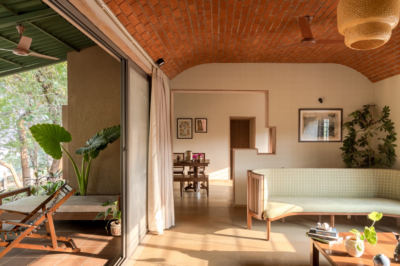 Courtyard by the Water- A nature focused courtyard with a house by ...