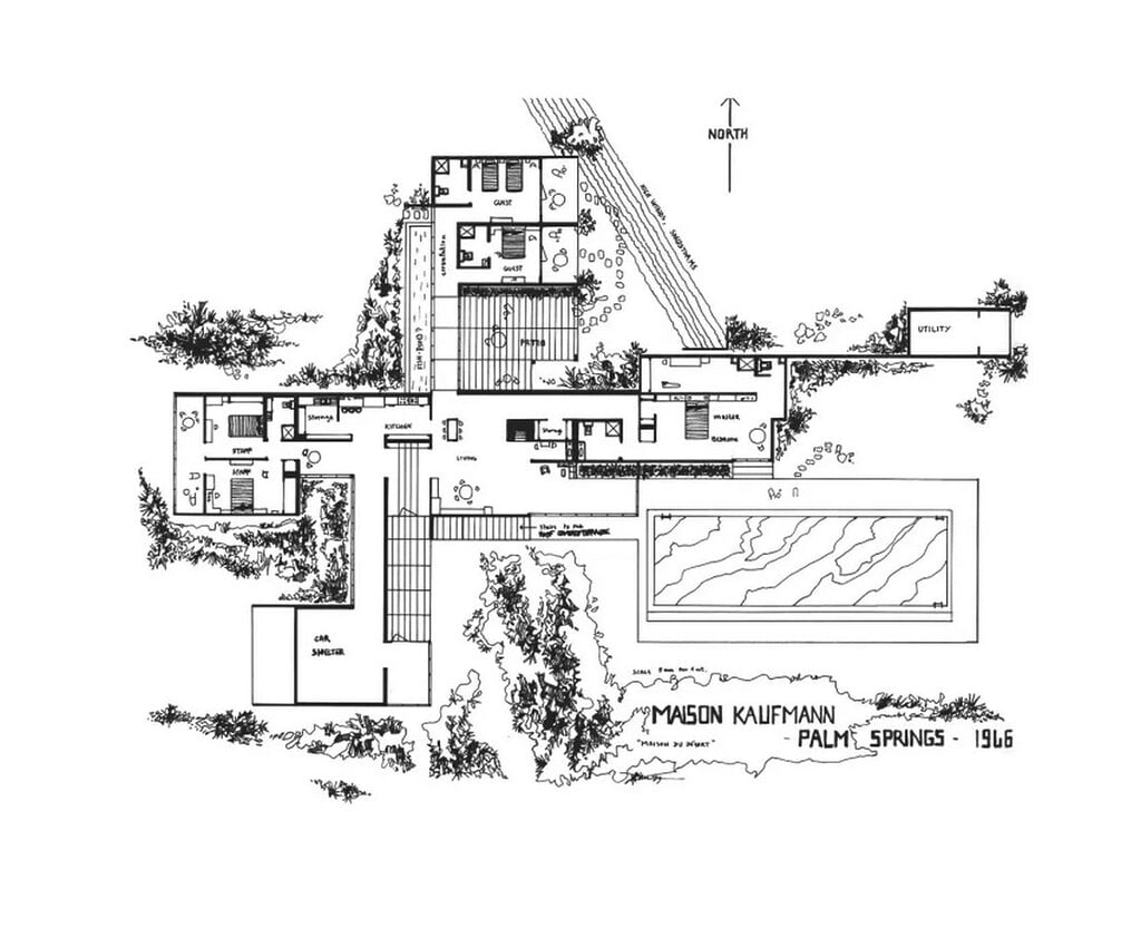 Project in-depth: Kaufmann House by Richard Neutra - RTF | Rethinking ...