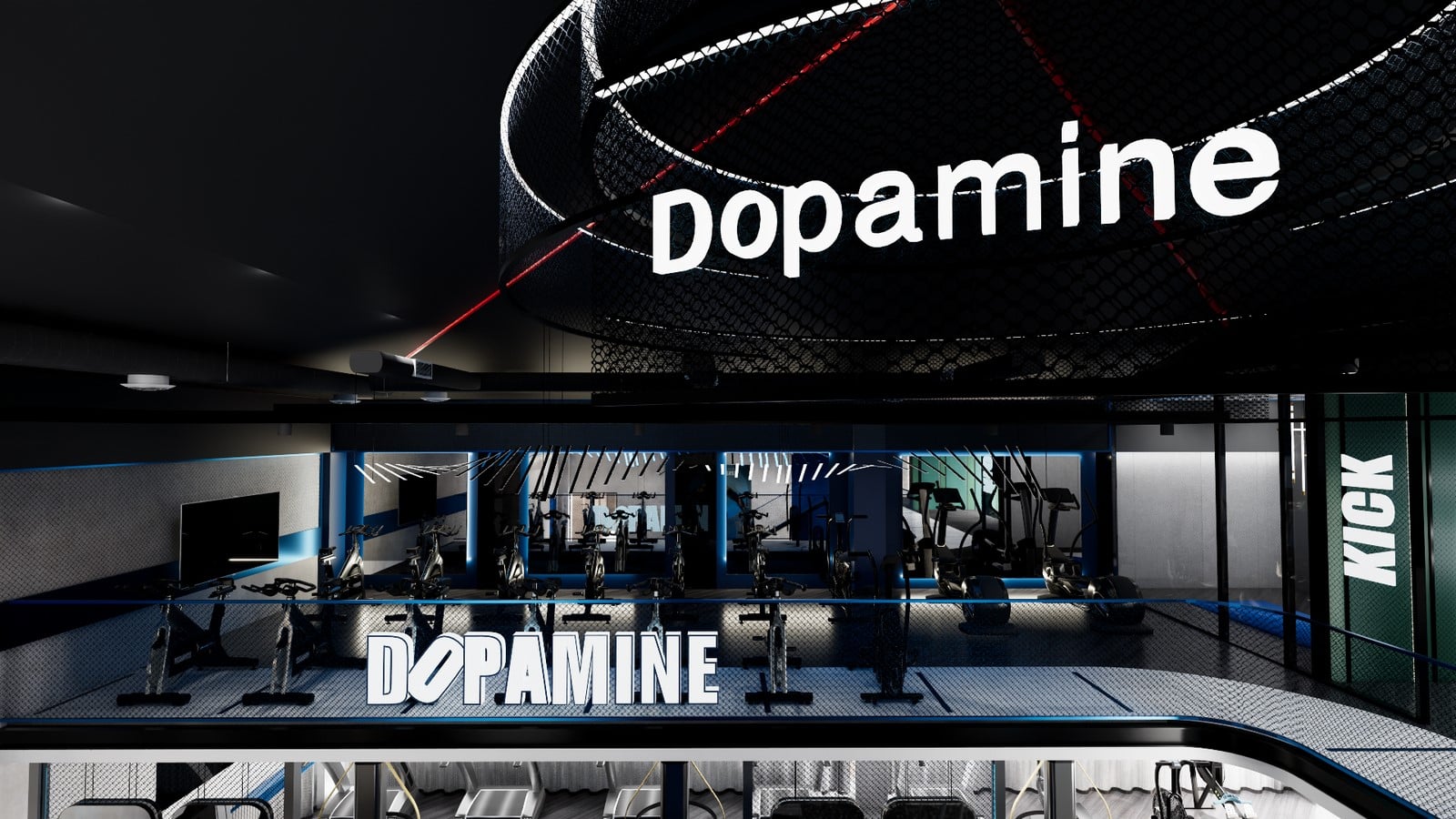Dopamine-Feel Good Gym by Browninkstudio Architecture and Interiors Pvt ...