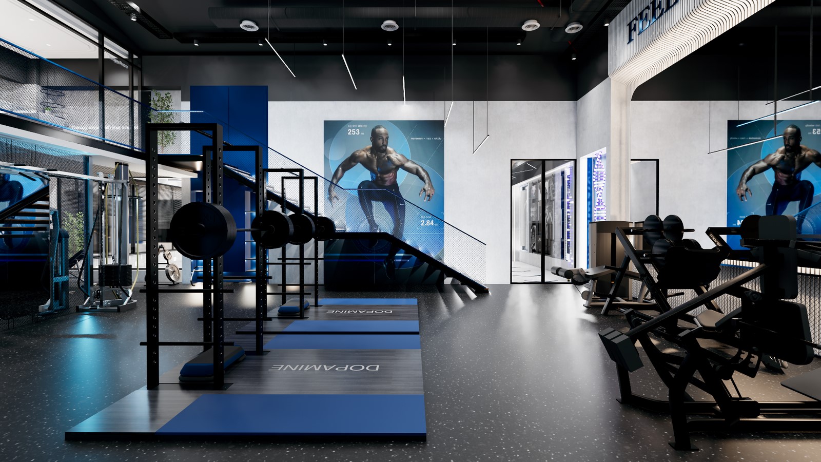 Dopamine-Feel Good Gym by Browninkstudio Architecture and Interiors Pvt ...