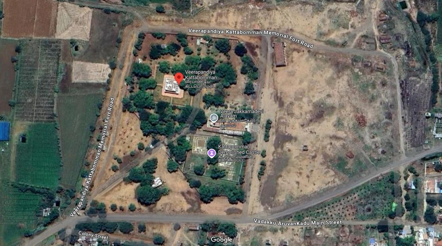 Travel the world: Kattabomman Memorial Fort, Panchalankurichi - RTF ...