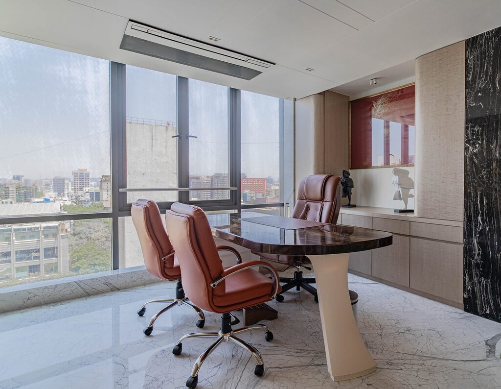 Redefining Elegance A Family Office Interior in the Heart of Bandra by ...