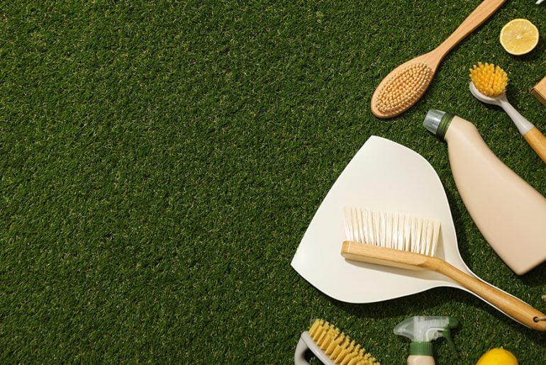 5 Effective Tips for Cleaning Synthetic Grass - RTF | Rethinking The Future