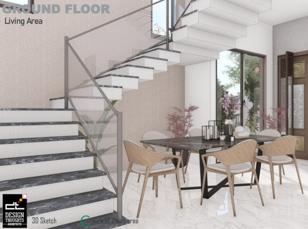 A look into our modern Exterior Design in Odisha by Design Thoughts ...