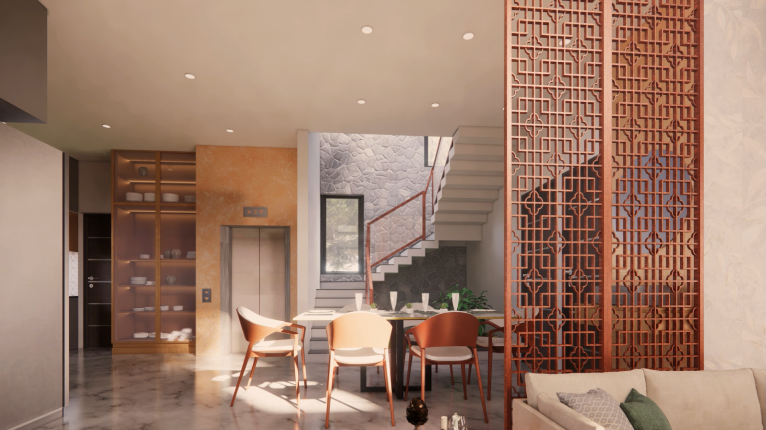 A 40x60 House that Bestows a Traditional yet a Modern Sense by Design ...