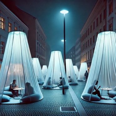 Inhabiting Urban Light by luzinterruptus - RTF | Rethinking The Future