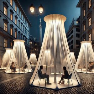 Inhabiting Urban Light by luzinterruptus - RTF | Rethinking The Future