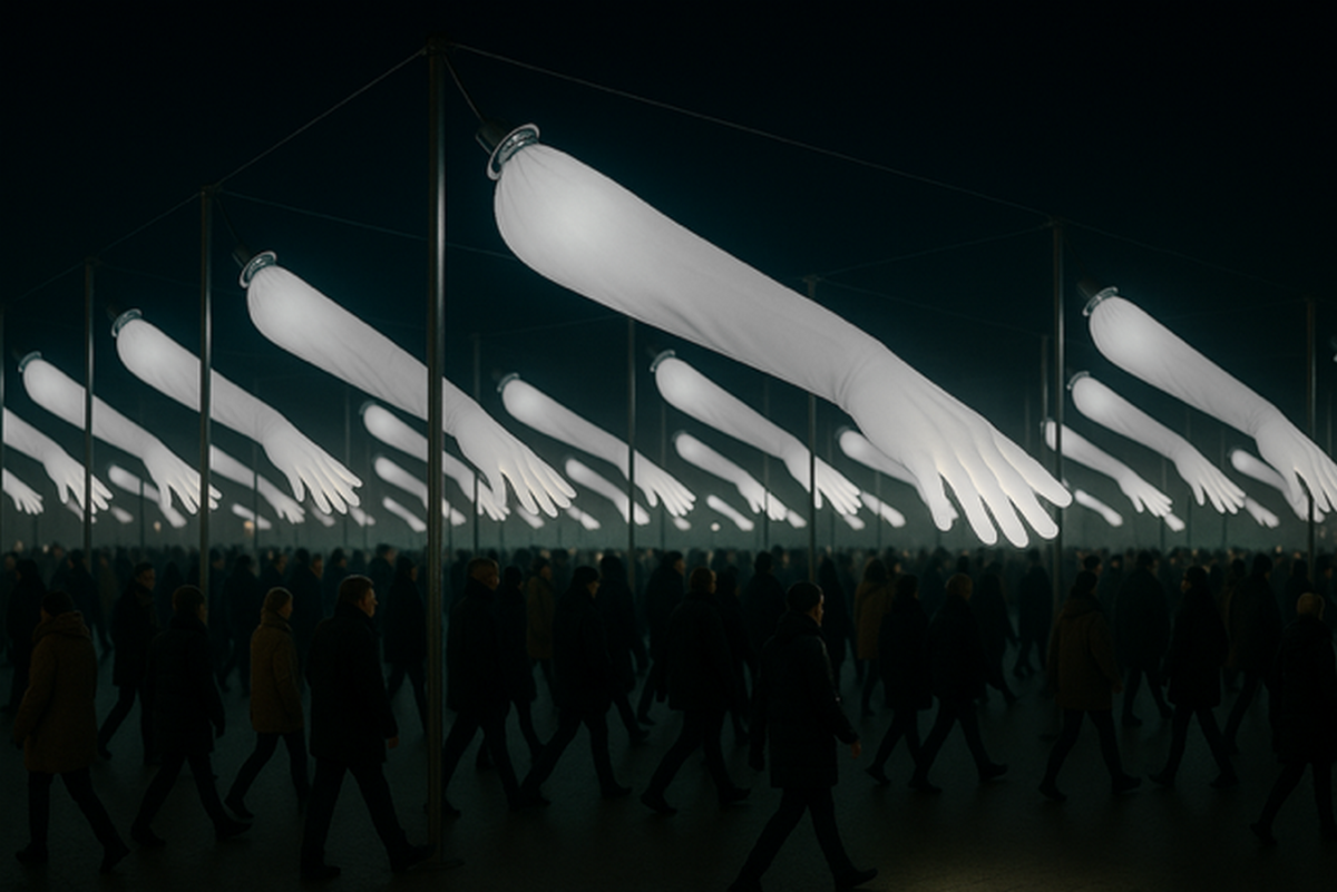Human Signage by Luzinterruptus - RTF | Rethinking The Future