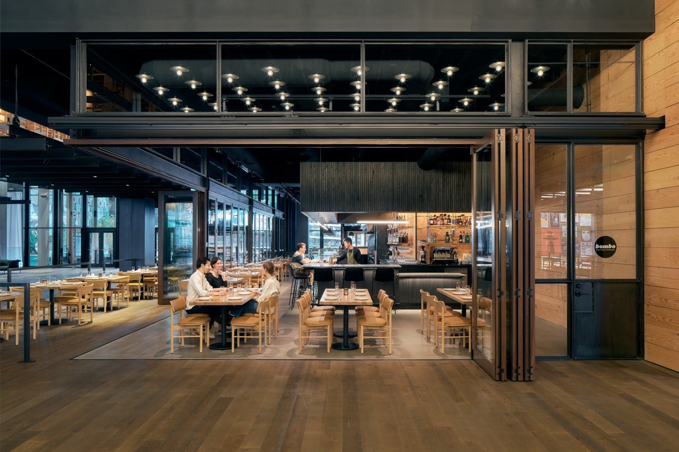 Bombo Italian Kitchen & Bar by Graham Baba Architects - RTF ...