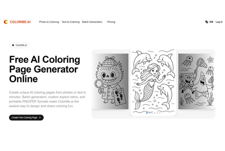 Create Custom Printable Coloring Pages with the AI Coloring Page ...