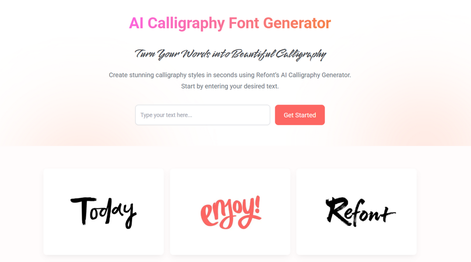 Calligraphy font Generator: The Complete How-to Guide for AI ...