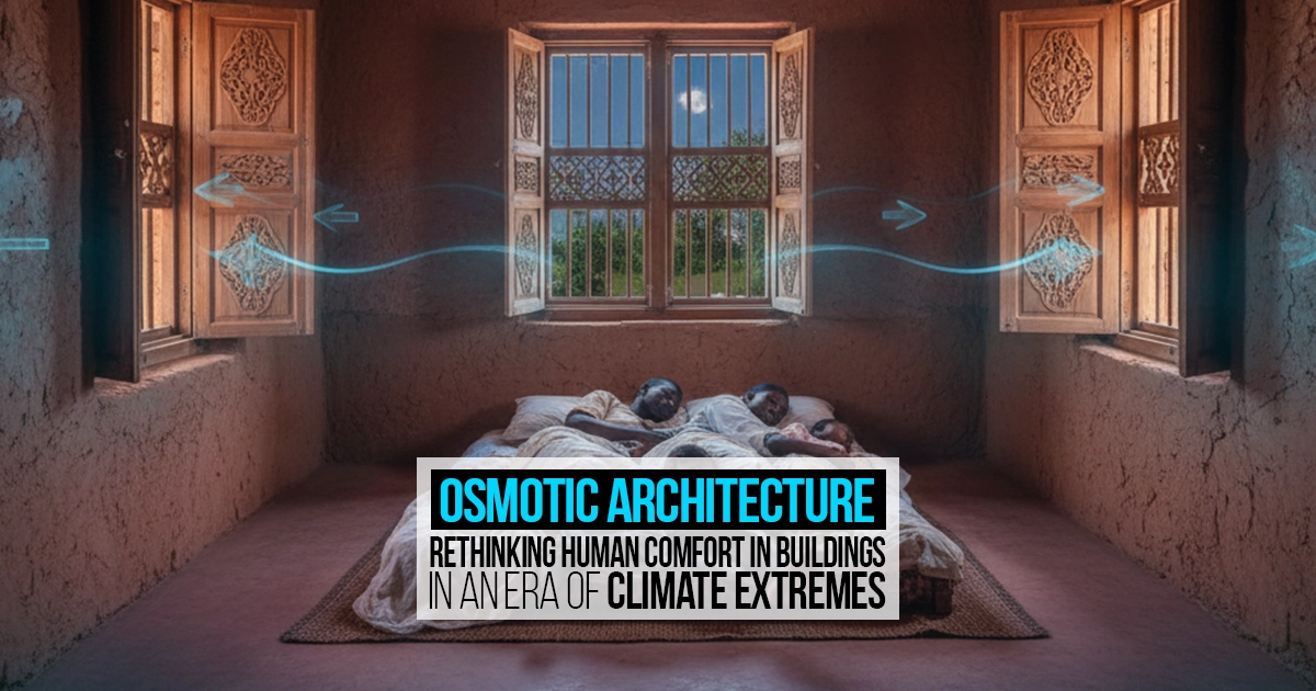 Osmotic Architecture: Rethinking Human Comfort in Buildings in an Era ...